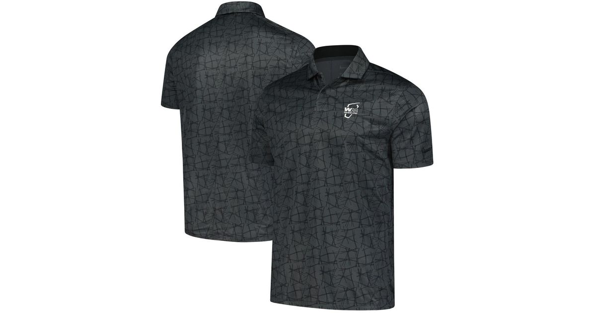 Nike Wm Phoenix Open Longleaf Performance Polo Shirt in Black for Men ...