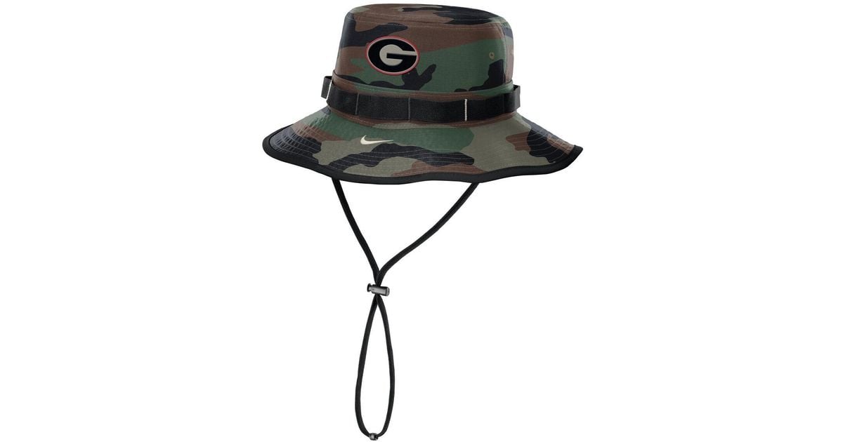 Nike Georgia Bulldogs 2024 Military Appreciation Apex Bucket Hat in ...