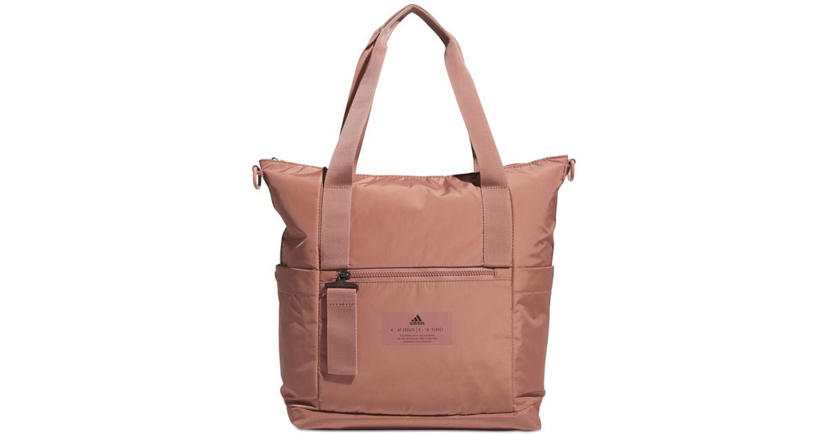 adidas All Me 2 Tote Bag in Brown | Lyst