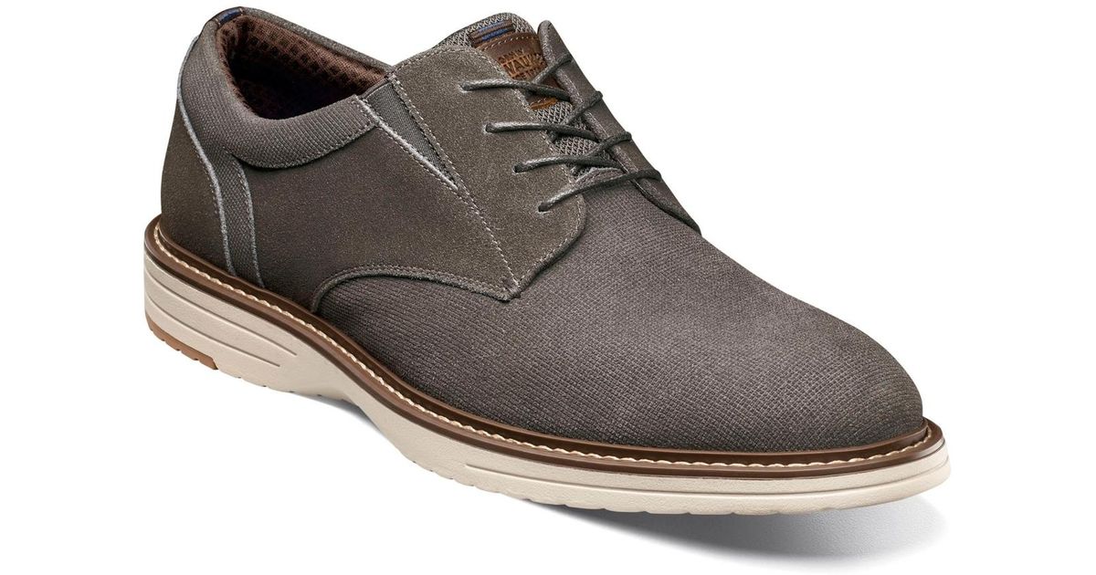 Nunn Bush Griff Plain Toe Oxford in Brown for Men | Lyst