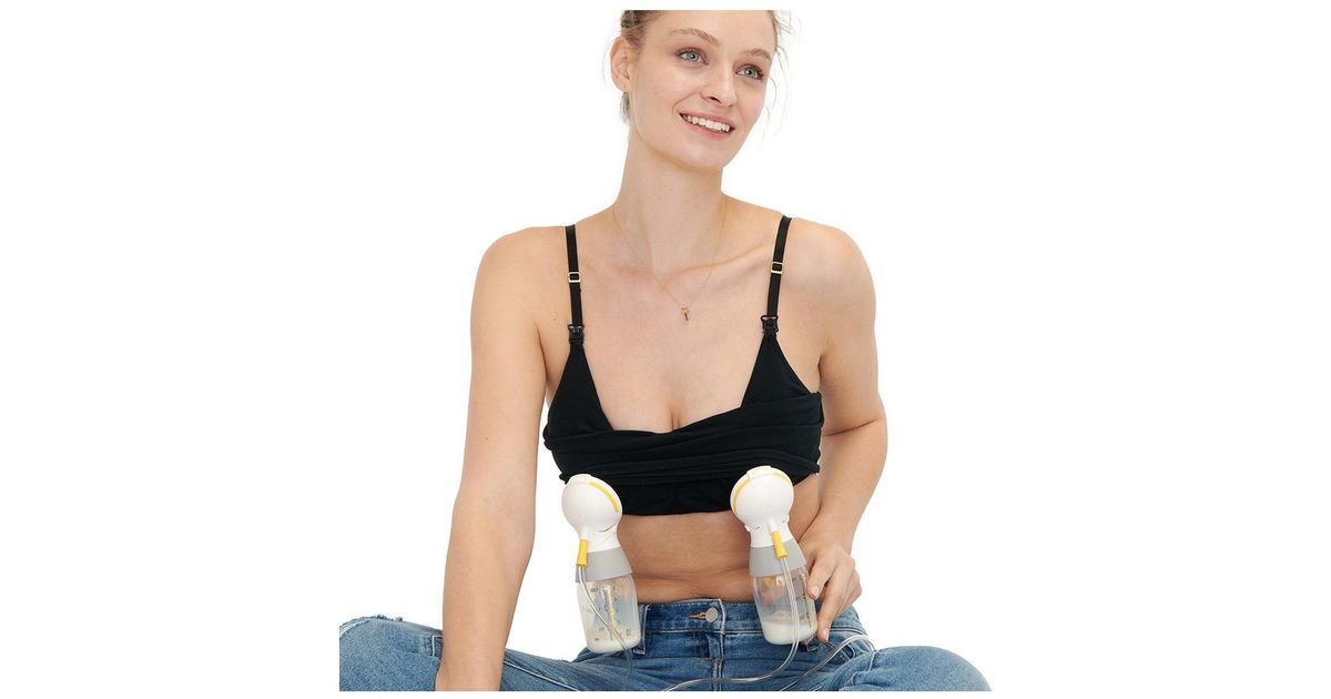 Hatch Collection Maternity Essential Wireless Pumping And Nursing Bra in Blue | Lyst