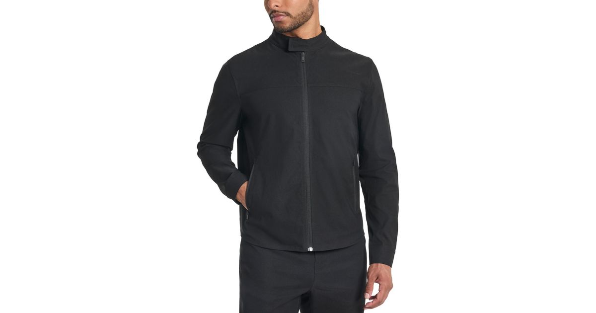 Kenneth Cole Kennth Cole Flex Water-resistant Full-zip Utility Jacket ...