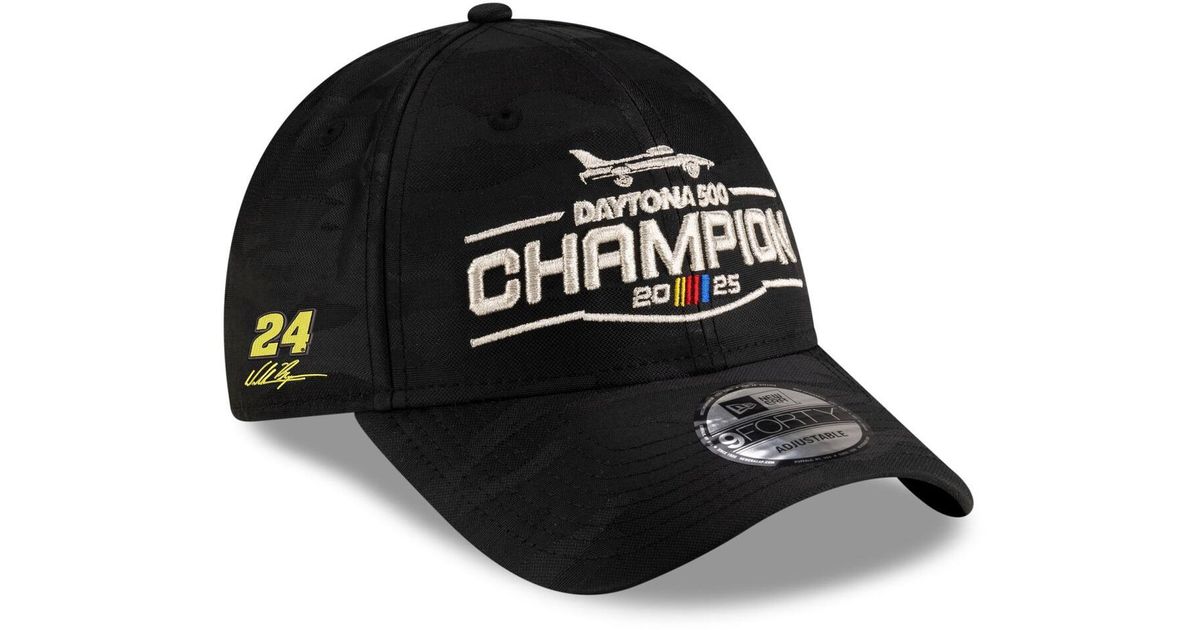 KTZ William Byron 2025 Daytona 500 Champion 9forty Adjustable Hat in ...
