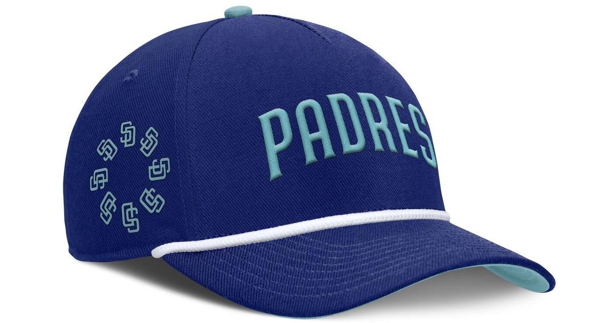 Nike San Diego Padres Father's Day Rise Adjustable Hat in Blue for Men ...