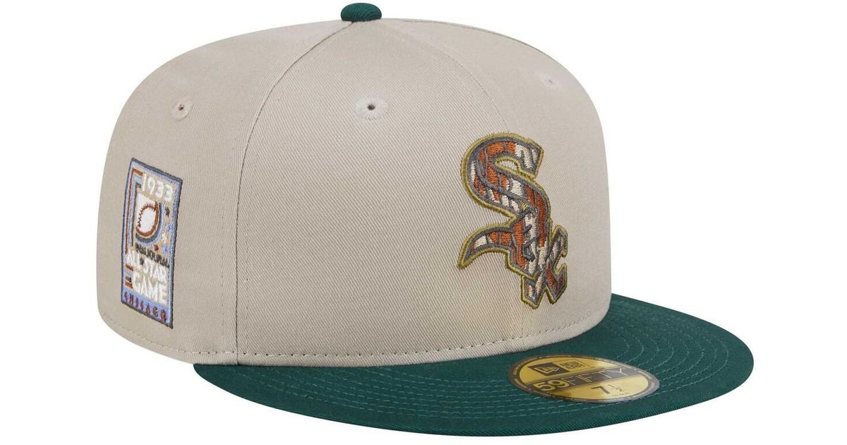 KTZ Natural/hunter Green Chicago White Sox Lifestyle Tree Bark Fill ...