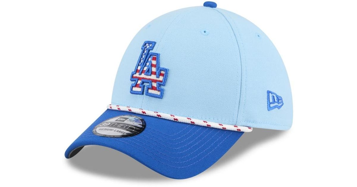 KTZ Light Blue/blue Los Angeles Dodgers 2025 Fourth Of July 39thirty ...