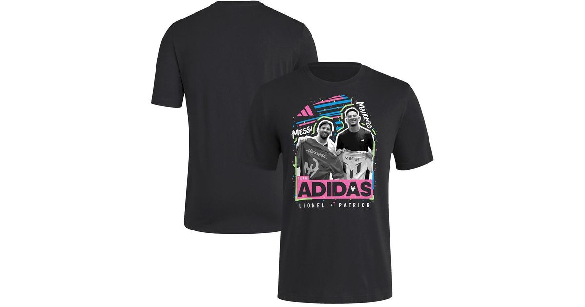 adidas Lionel Messi X Patrick Mahomes Sport Jersey Swap T-shirt in ...