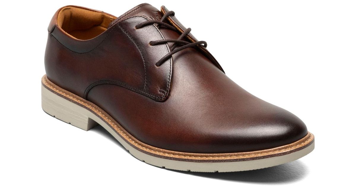 Florsheim Highpoint Round Toe Oxford in Brown for Men | Lyst