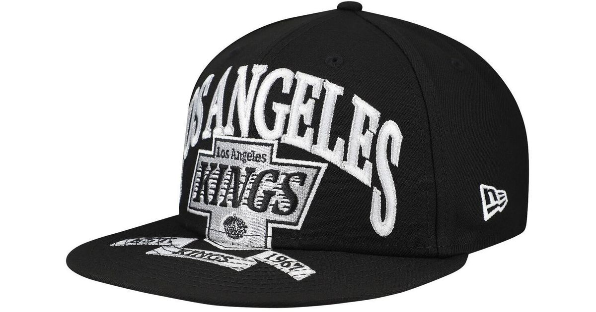 KTZ Los Angeles Kings Oversized Vintage Arch 59fifty Fitted Hat in ...