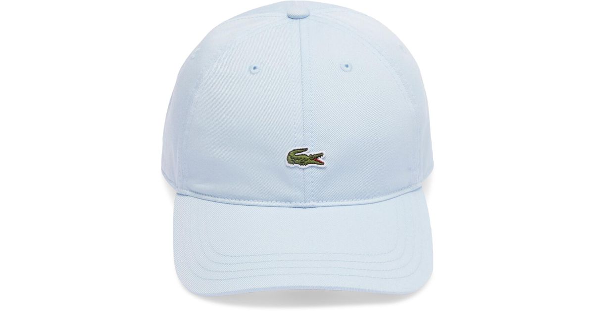Lacoste Adjustable Logo Cap in Blue for Men | Lyst