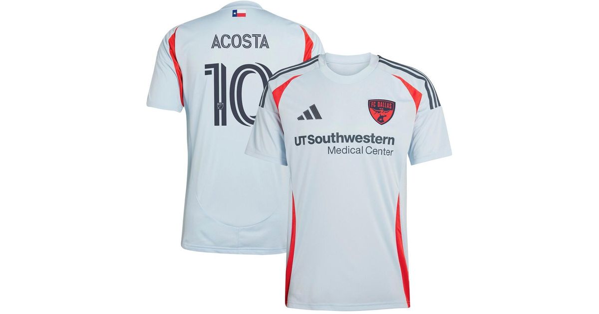 adidas Luciano Acosta Fc Dallas 2025 The Inferno Kit Replica Player ...