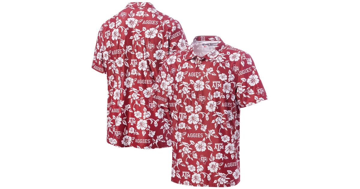 Reyn Spooner Texas A M aggies Performance Polo Shirt in Red for Men | Lyst