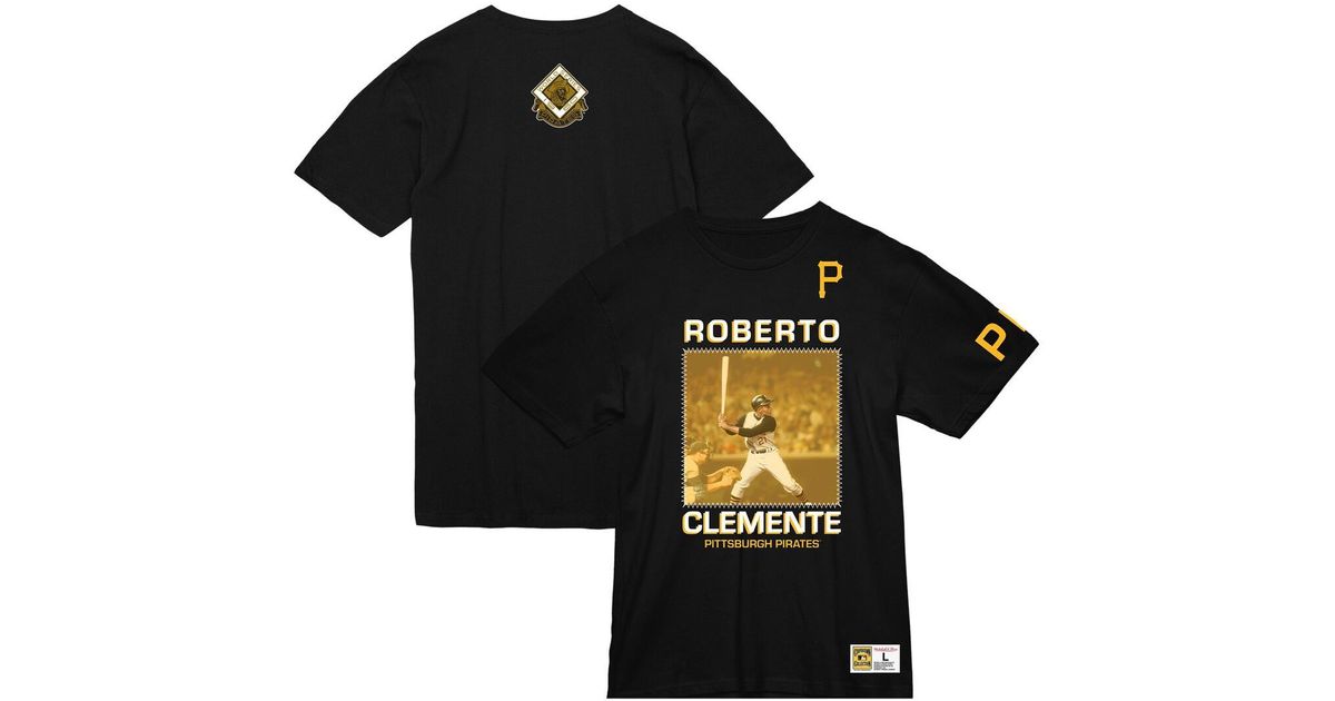 Mitchell & Ness Roberto Clemente Pittsburgh Pirates Cooperstown ...