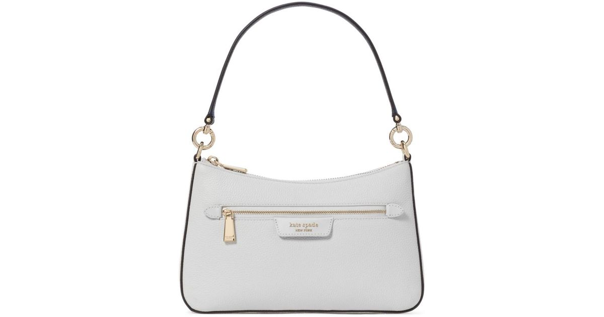 Kate Spade Hudson Color Blocked Medium Crossbody Bag in Metallic | Lyst