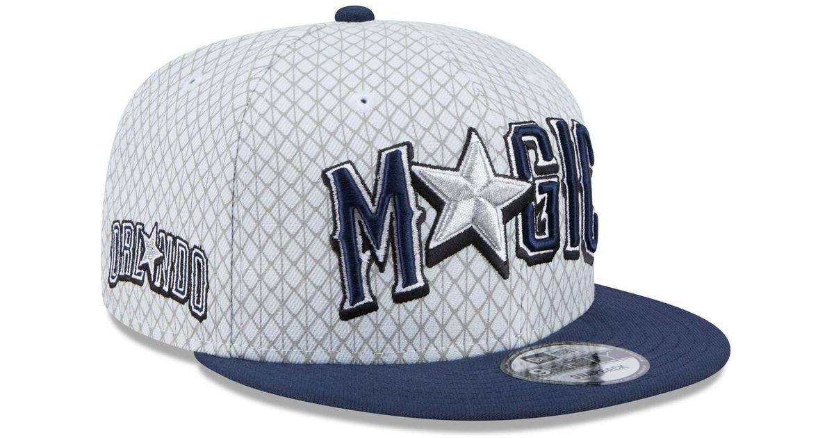 KTZ Gray Orlando Magic 2024/25 City Edition 9fifty Snapback Hat in Blue ...