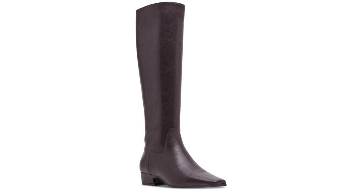 Madden Girl Florence Snip-toe Knee-high Boots in Brown | Lyst