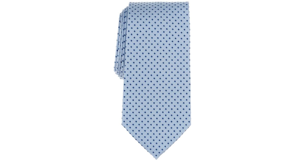 Brooks Brothers Classic Mini-dot Print Tie in Blue for Men | Lyst