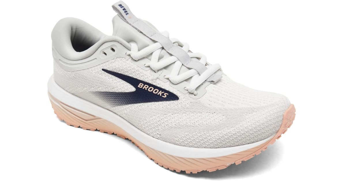 Brooks Revel 7 Running Sneakers From Finish Line in White | Lyst