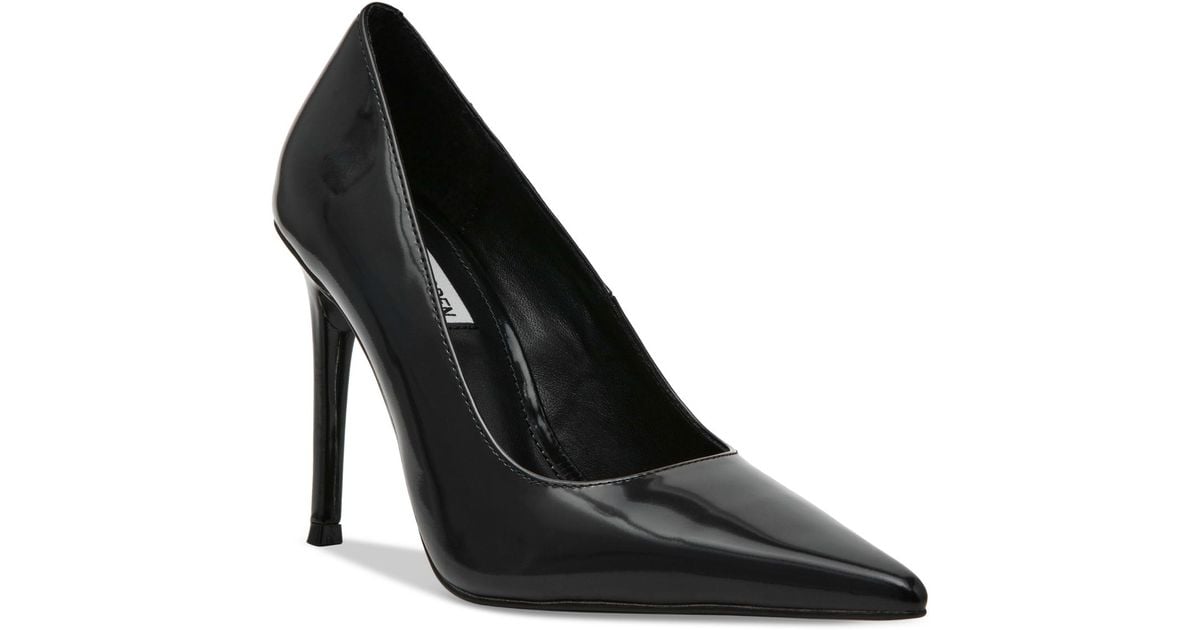 Steve Madden Reya Pointed-toe Pumps in Black | Lyst