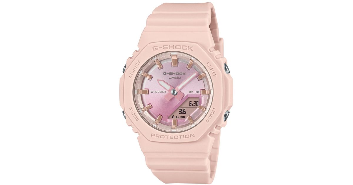 G-Shock Analog Resin Watch in Pink | Lyst