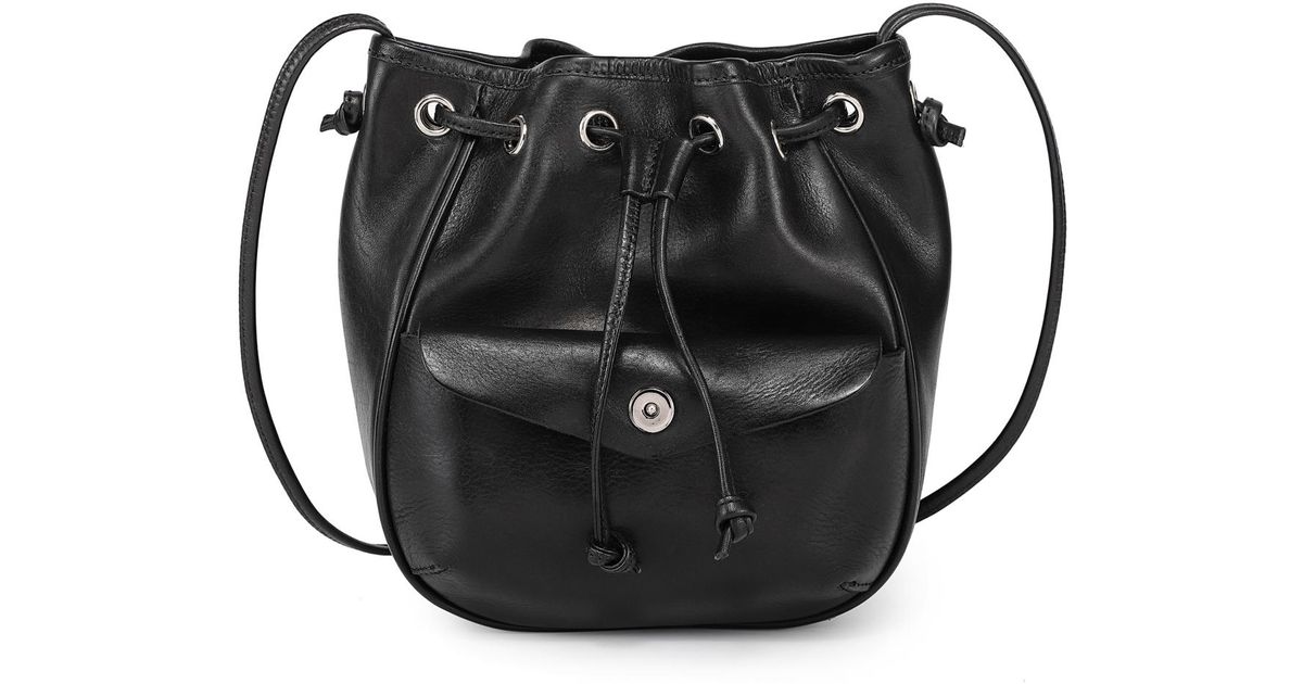 Old Trend Snapper Convertible Bucket Crossbody in Black | Lyst