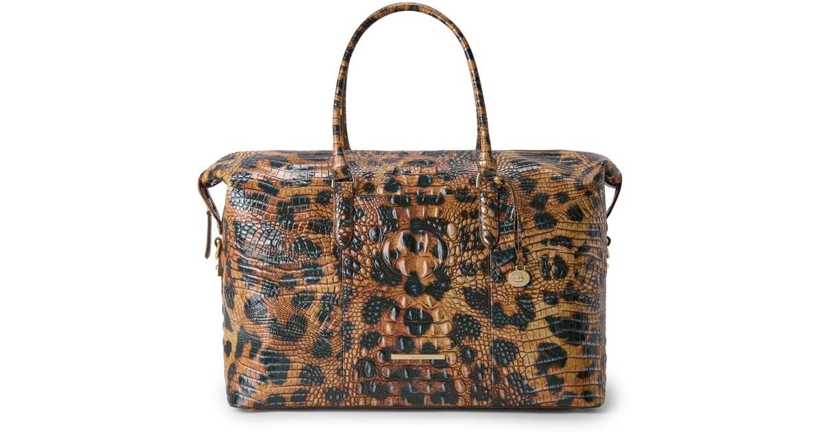 Brahmin Duxbury Weekender Melbourne Leather Extra-large Travel Duffel ...