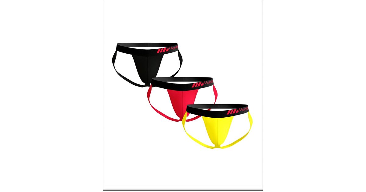 Rounderbum Racing Team Jockstrap 3-pack in Blue for Men | Lyst