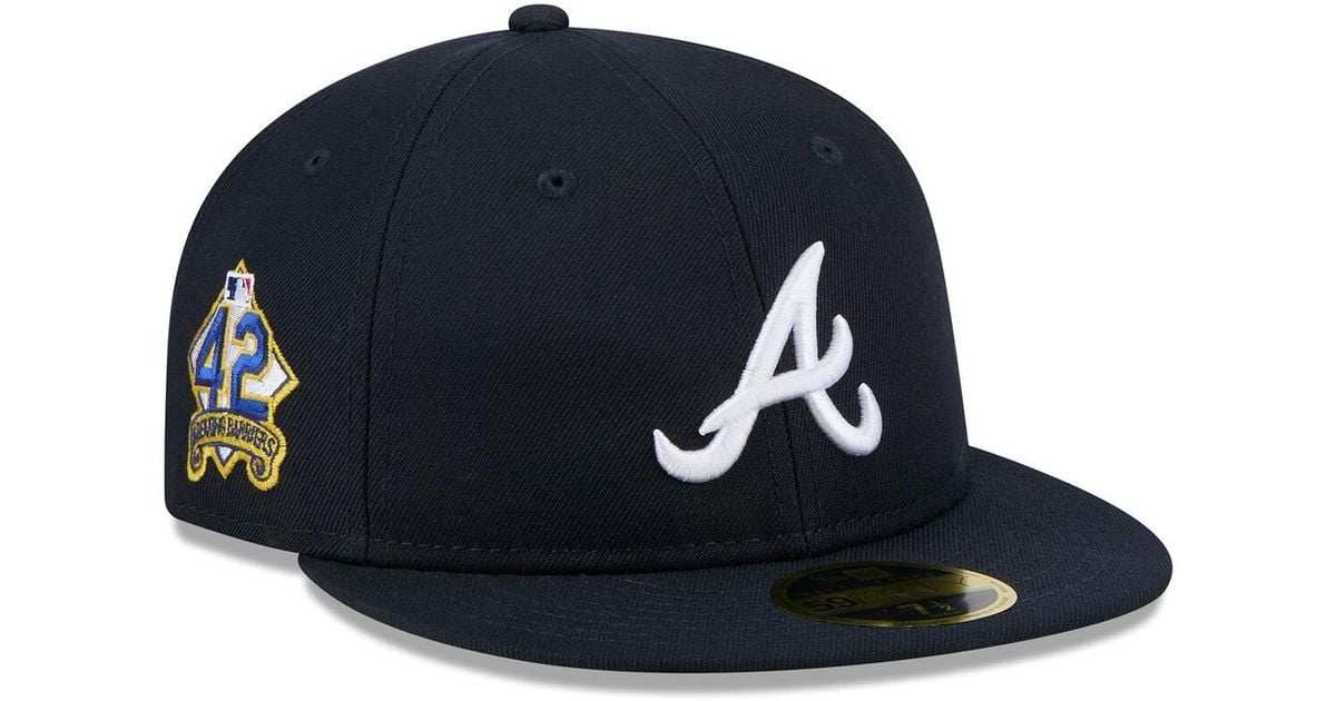 KTZ Atlanta Braves 2025 Jackie Robinson Day Retro Crown 59fifty ...