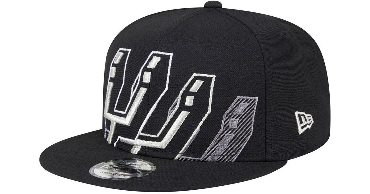 KTZ San Antonio Spurs Sport Night Team Shadow 9fifty Snapback Hat in ...
