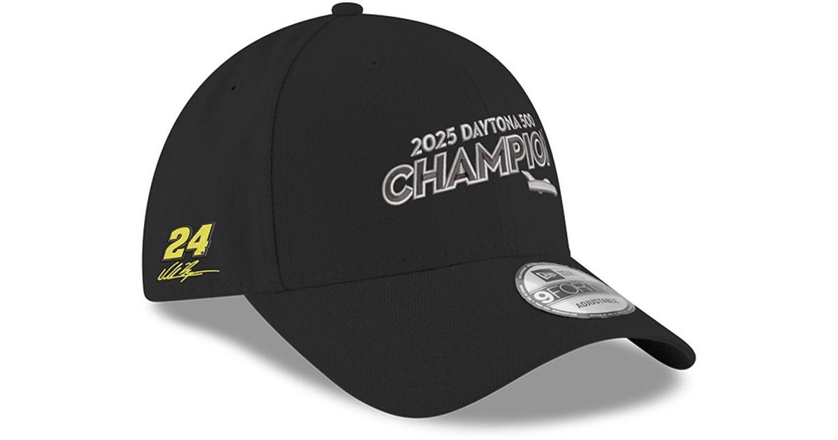 KTZ William Byron 2025 Daytona 500 Champion 9forty Adjustable Hat in ...