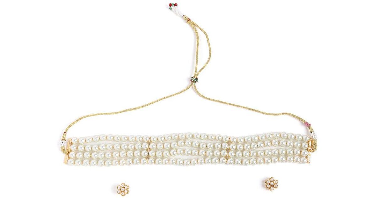 SOH Layered Jewellery Set in Metallic | Lyst
