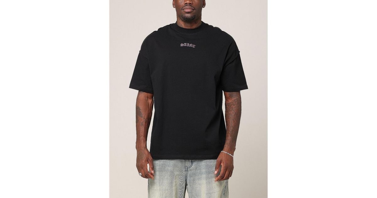 Saint Morta Year Of The Dragon Boxy T-shirt in Black for Men | Lyst