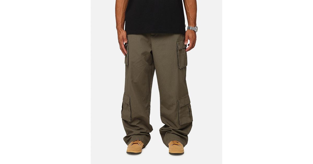 carre Tactical baggy Cargo Pants in Brown for Men | Lyst