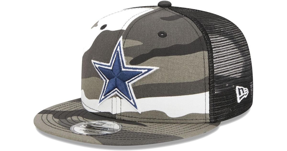 KTZ Urban Dallas Cowboys 9fifty Trucker Snapback Hat in Gray for Men | Lyst