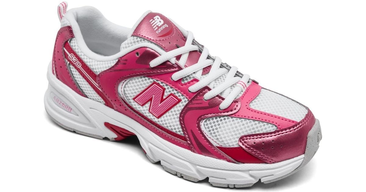 New Balance Big Girls 530 Casual Sneakers From Finish Line in Pink | Lyst