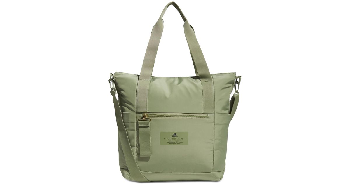 adidas All Me 2 Tote Bag in Green | Lyst