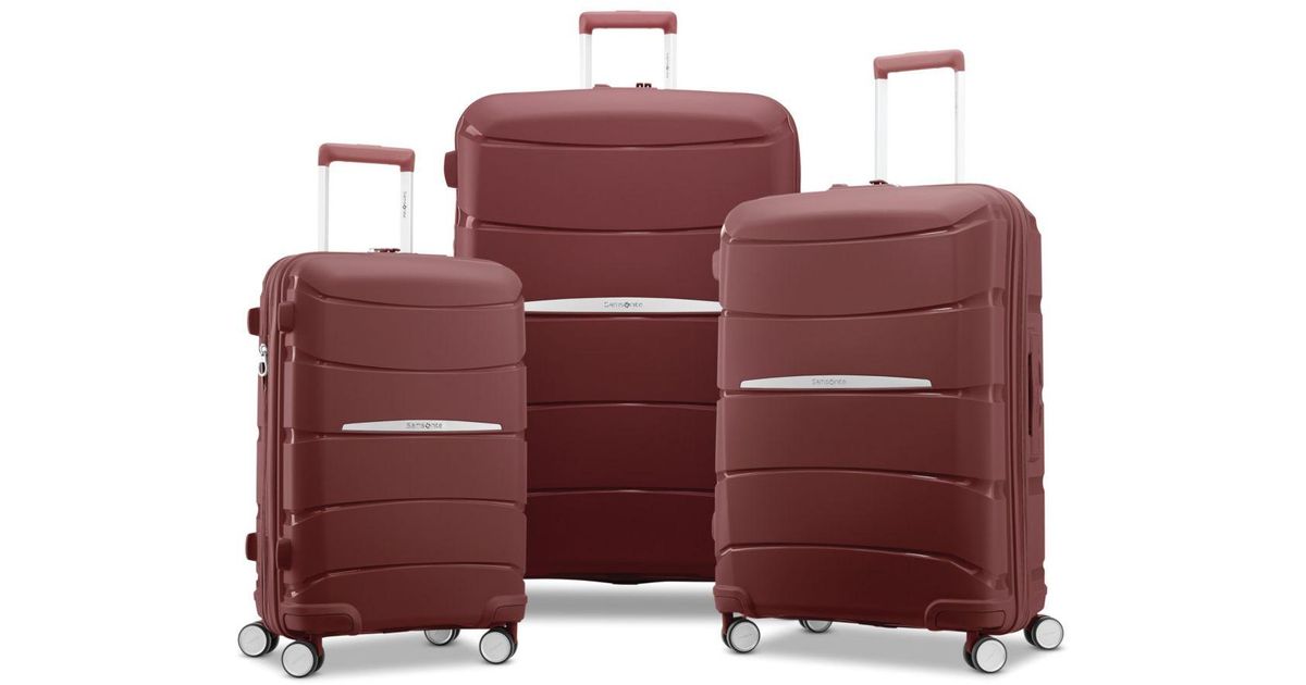 Samsonite Outline Pro Luggage Collection in Red | Lyst