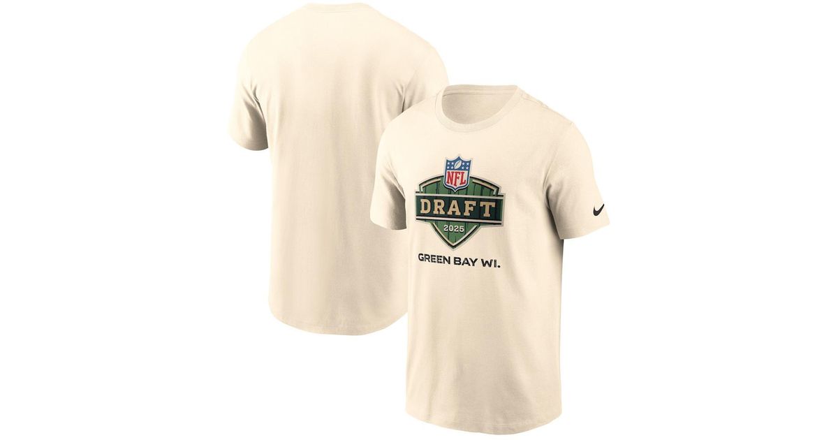 Nike 2025 Nfl Draft Home Arch T-shirt in Natural for Men | Lyst