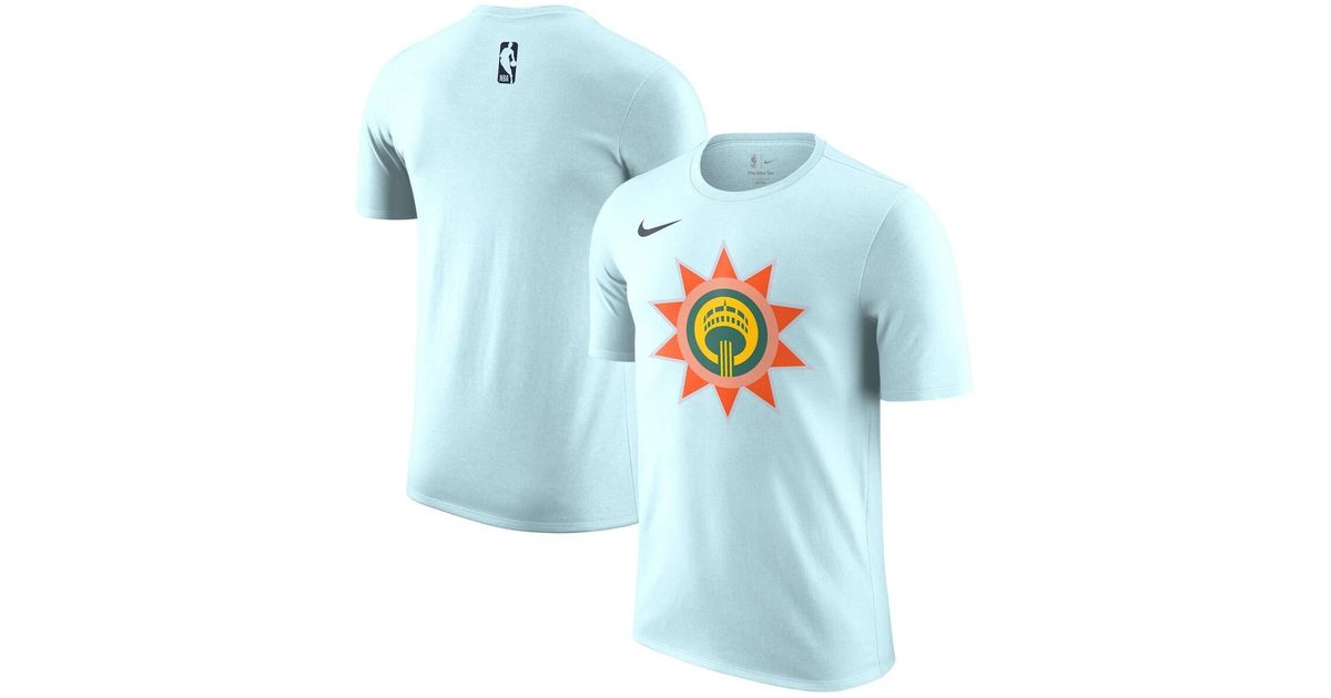 Nike San Antonio Spurs 2024/25 City Edition Essential Logo T-shirt in ...