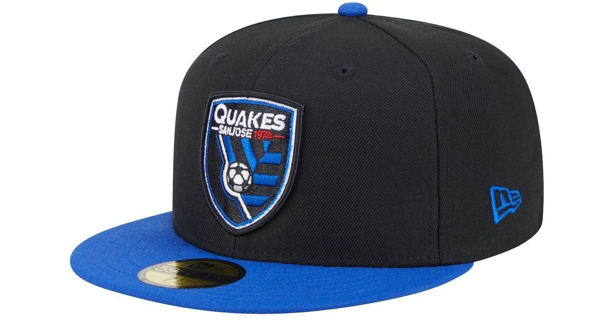 KTZ San Jose Earthquakes 2025 Kickoff 59fifty Fitted Hat in Blue for ...