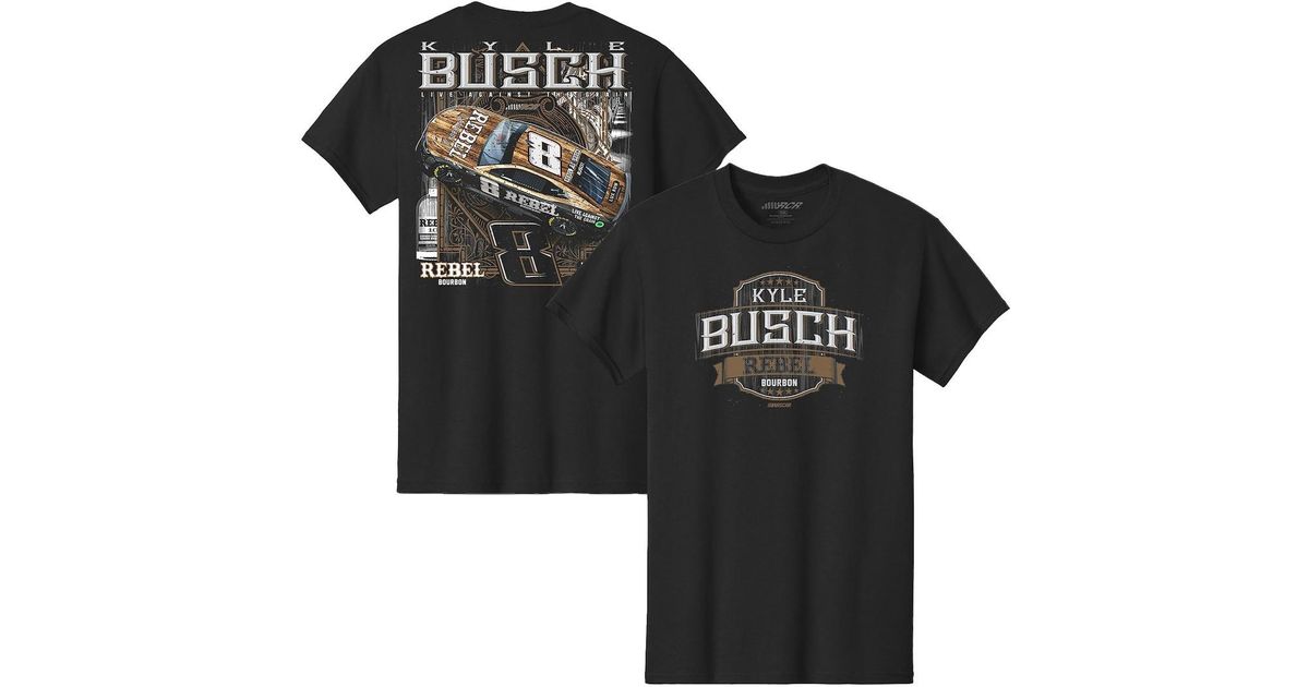 Richard Childress Racing Team Collection Kyle Busch 8 Rebel T-shirt in ...
