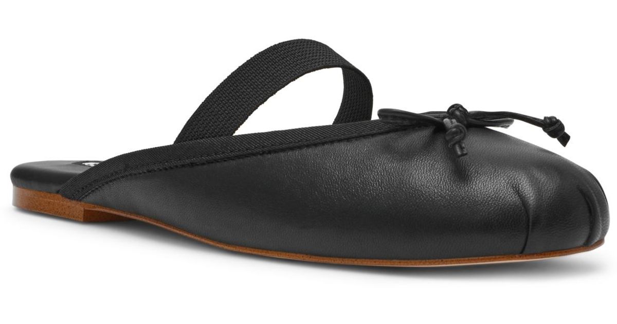 Steve Madden Cutsey Mary-jane Slip-on Ballet Flats in Black | Lyst