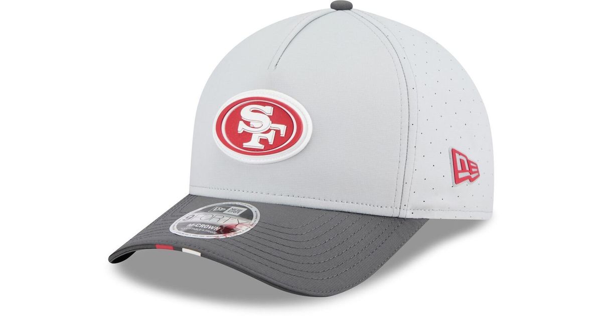 KTZ Gray/graphite San Francisco 49ers 2025 Nfl Training Camp A-frame ...
