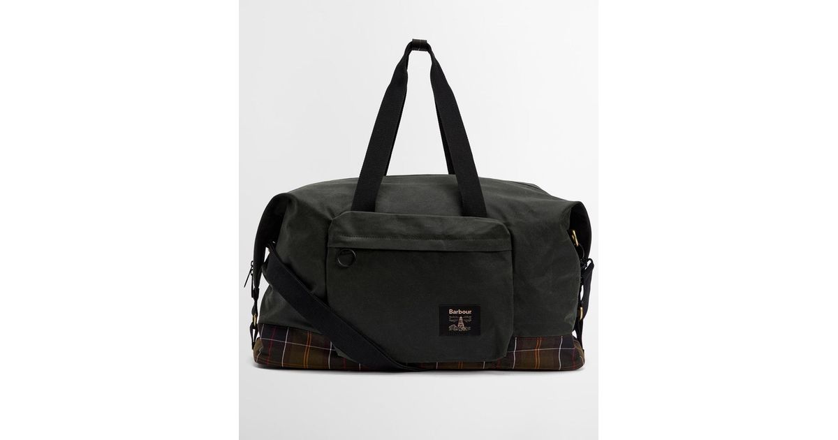 Barbour Field Wax Extra-large Holdall Bag in Black for Men | Lyst