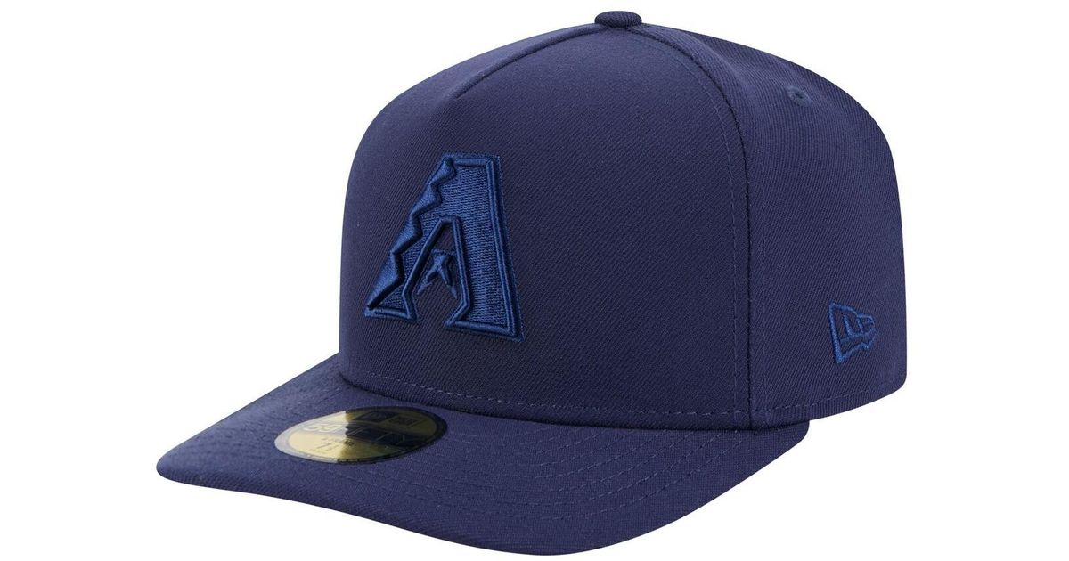 KTZ Arizona Diamondbacks Color Pack A-frame 59fifty Fitted Hat in Blue ...