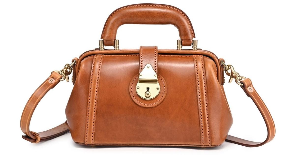 Old Trend Azalea Mini Doctor Satchel Bag in Brown | Lyst