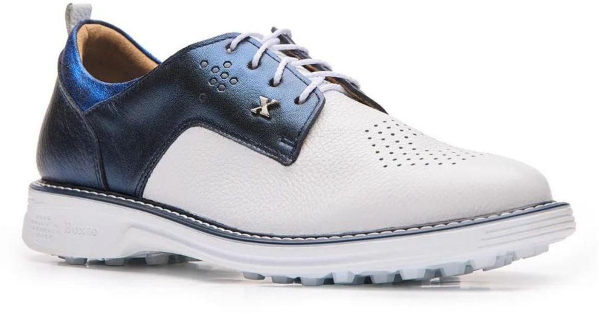 Boxto Inspiration Romance Spikeless Golf Shoes in Blue | Lyst