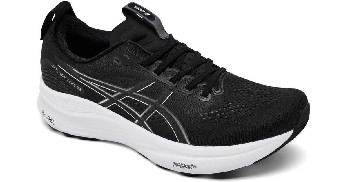 Asics Gel-kayano 32 Running Sneakers From Finish Line in Black for Men ...