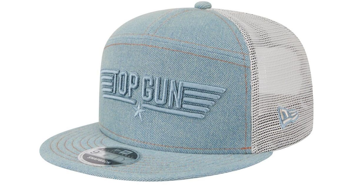 KTZ Top Gun 9fifty Snapback Hat in Blue for Men | Lyst