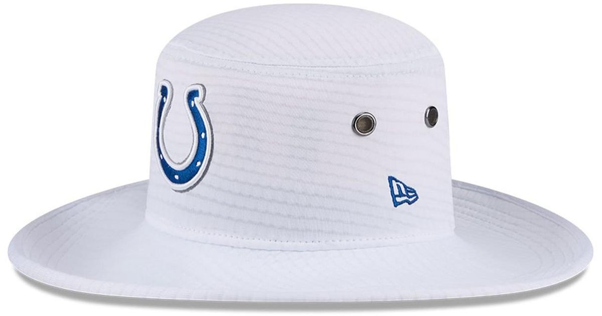 KTZ Indianapolis Colts 2024 Nfl Training Camp Panama Bucket Hat in ...